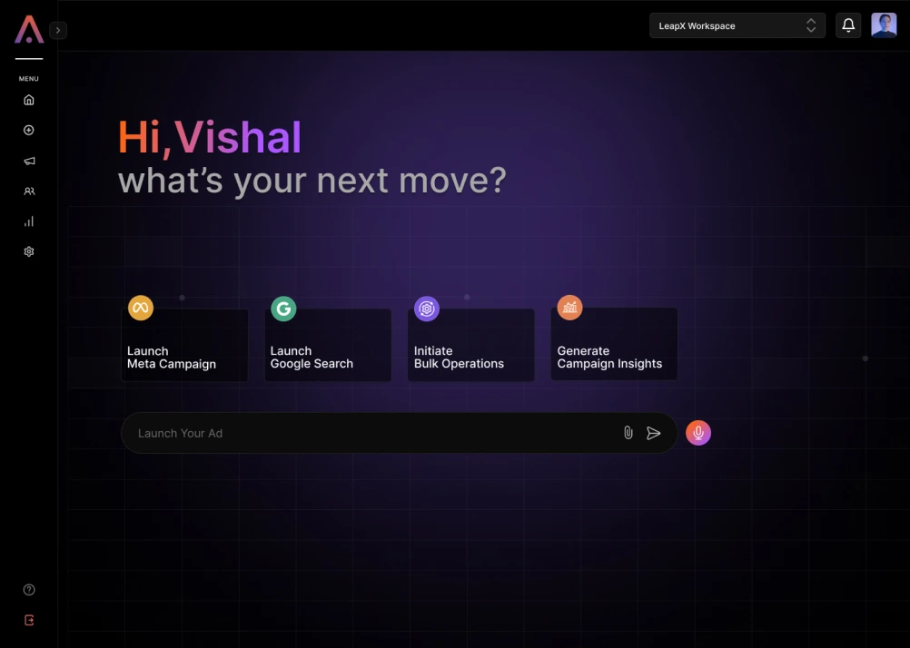 LeapX | AI Agents for Paid Ads